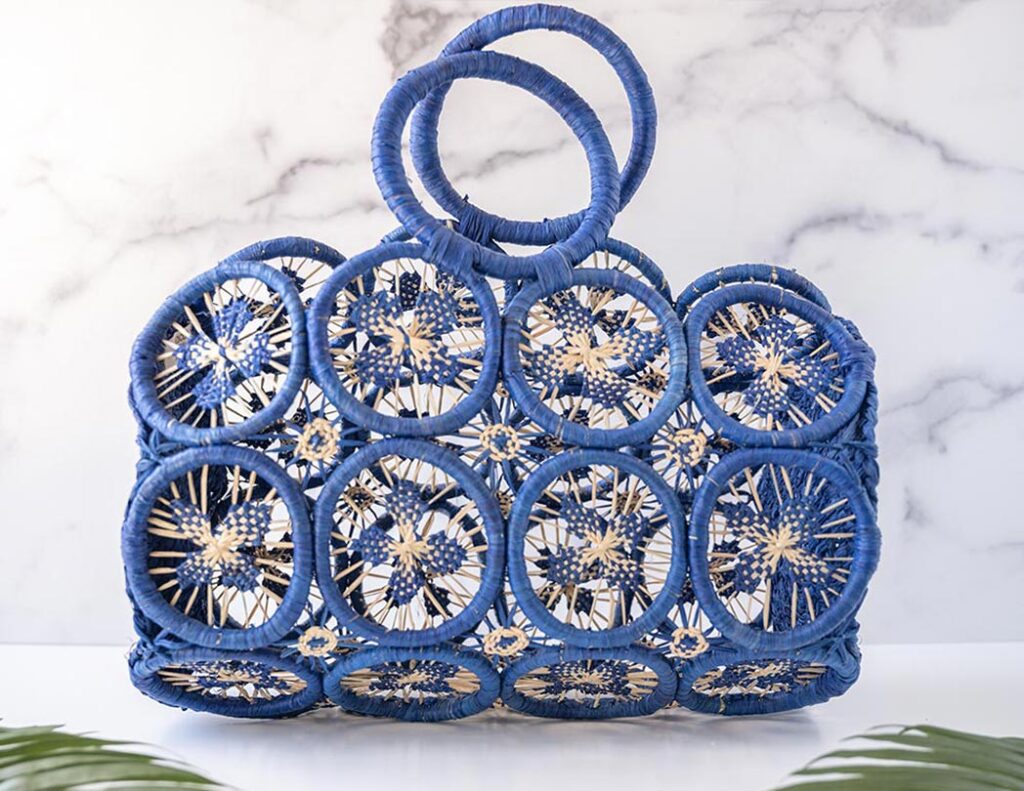 Havana Macramé Straw Bag by Shebobo - Reef & Willow